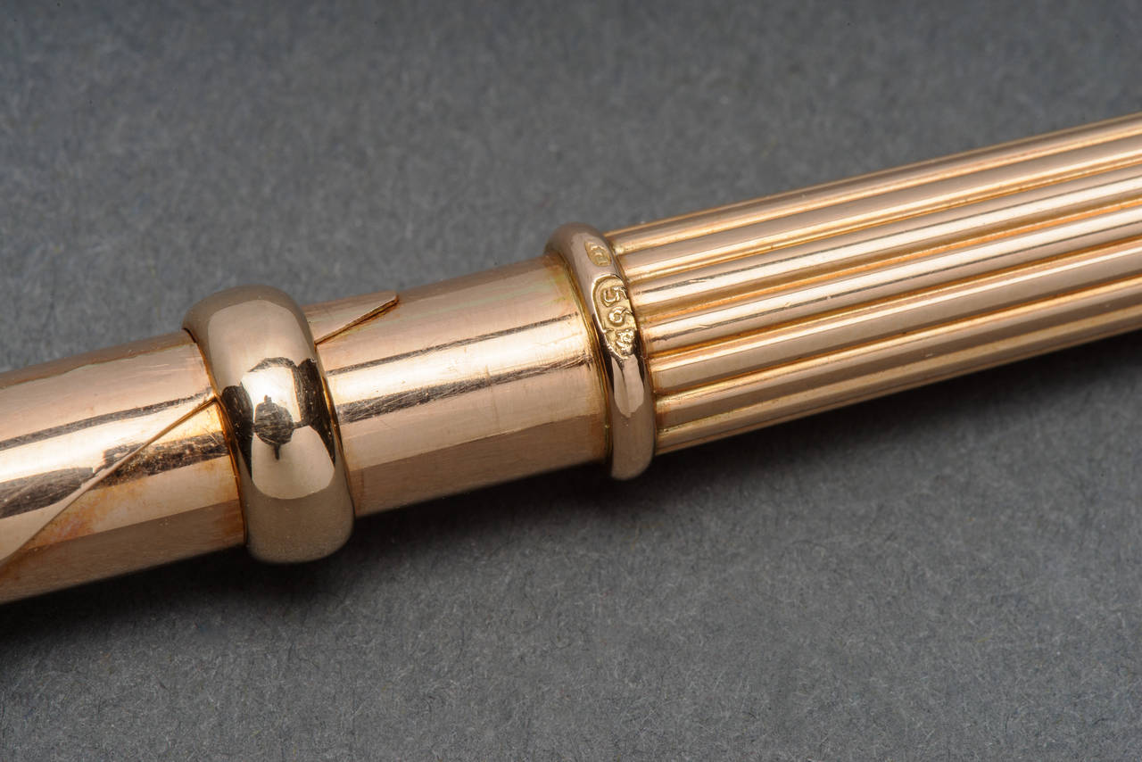 Antique and Vintage Pens | Russian Gold Fountain Pen by Friedrich ...