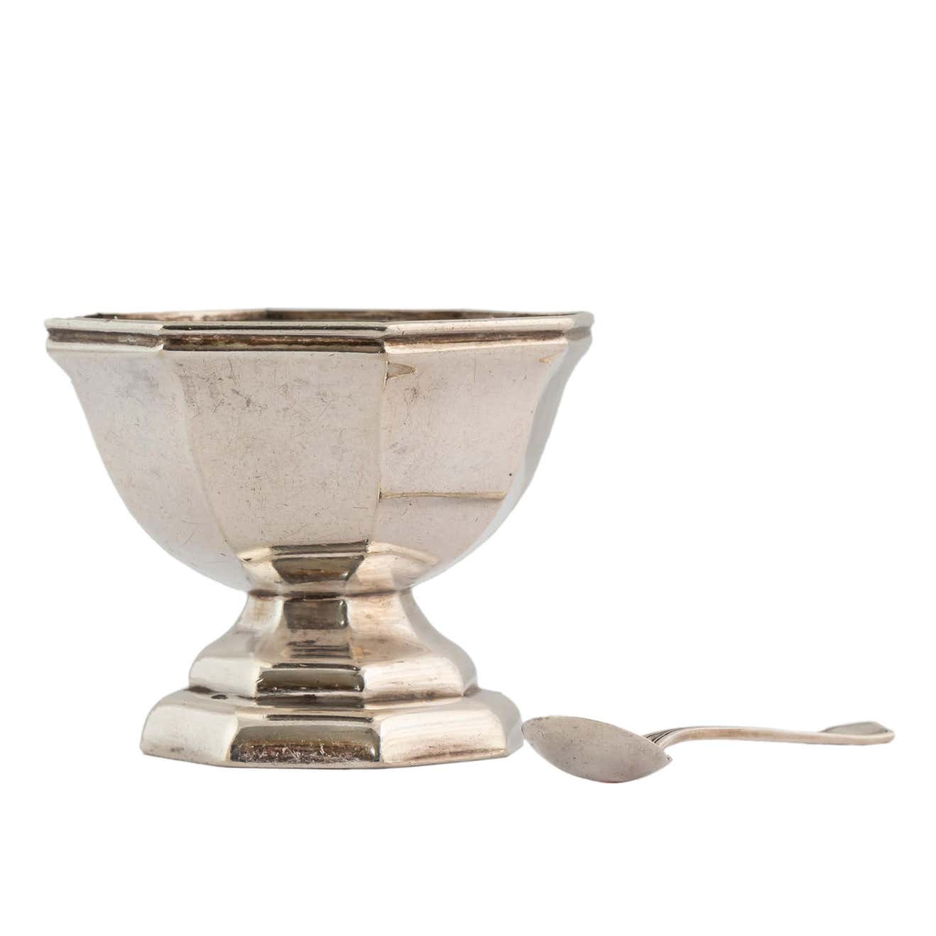 Small Dutch Silver Octagonal Bowl, 1918 | Marie Betteley
